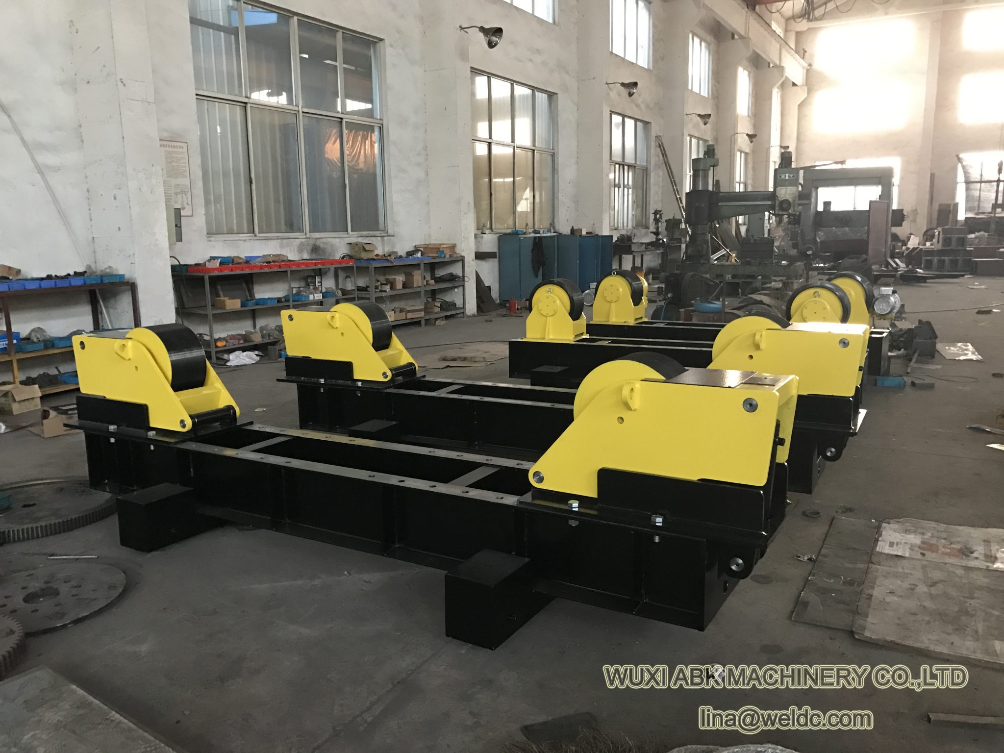 Adjustable Welding Rotator – WUXI ABK Machinery CO.,LTD-Welding rotator ...