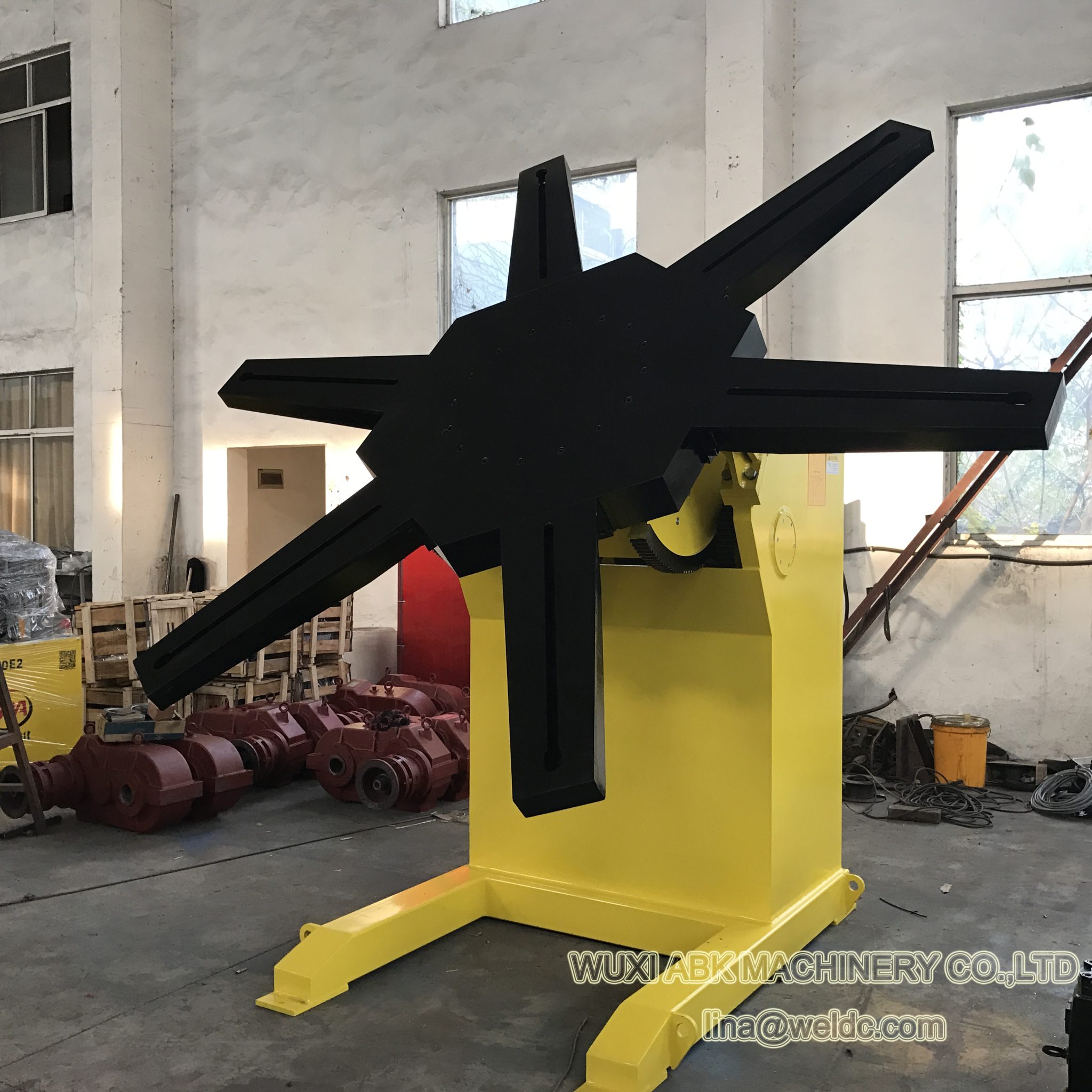 Welding Positioner – WUXI ABK Machinery CO.,LTD-Welding rotator,Welding ...
